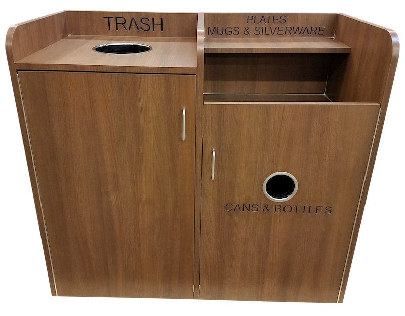 Waste Receptacles & Millwork | Custom Commercial Furniture